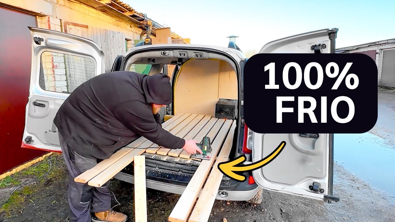 Transformando uma minivan antiga em uma sauna - YouTube Transformando uma minivan antiga em uma sauna - YouTube