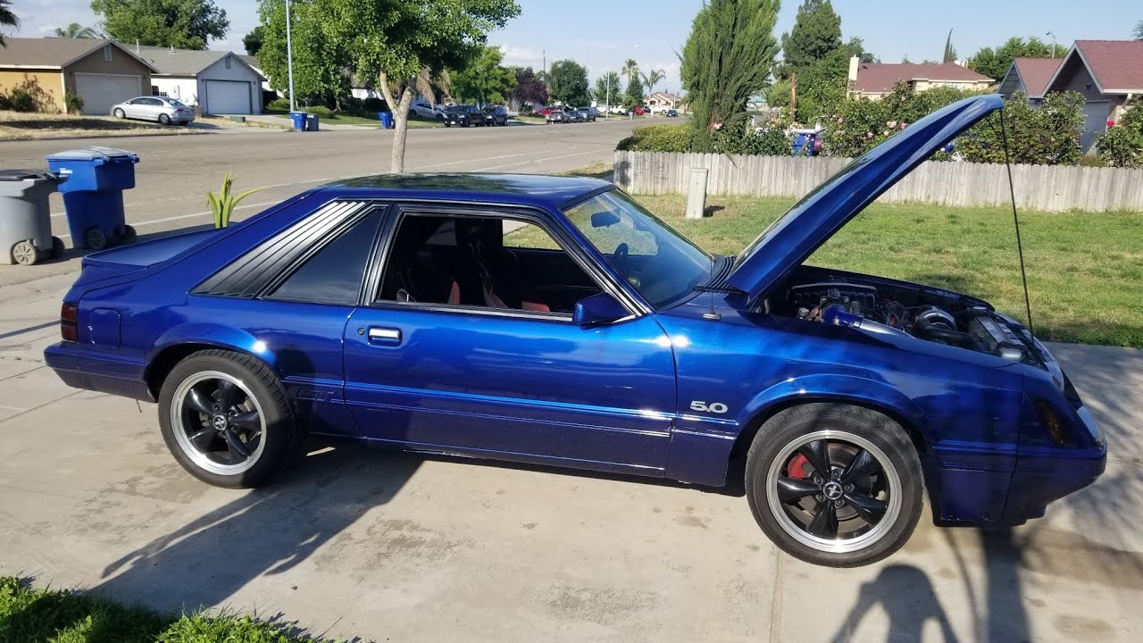 Single Turbo Foxbody Ridealong!! - YouTube