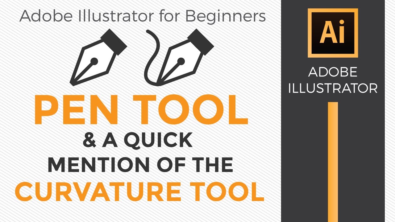 Adobe Illustrator for Beginners Pen Tool (& Curvature Tool) - Graphic ...