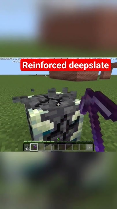 How to break the strongest block in minecraft #shortsminecraft # ...