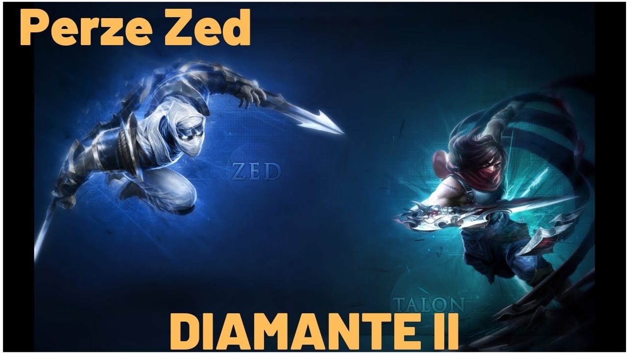 COMO GANARLE A TALON? DIAMANTE 3 | Perze Zed vs Talon | League of ...