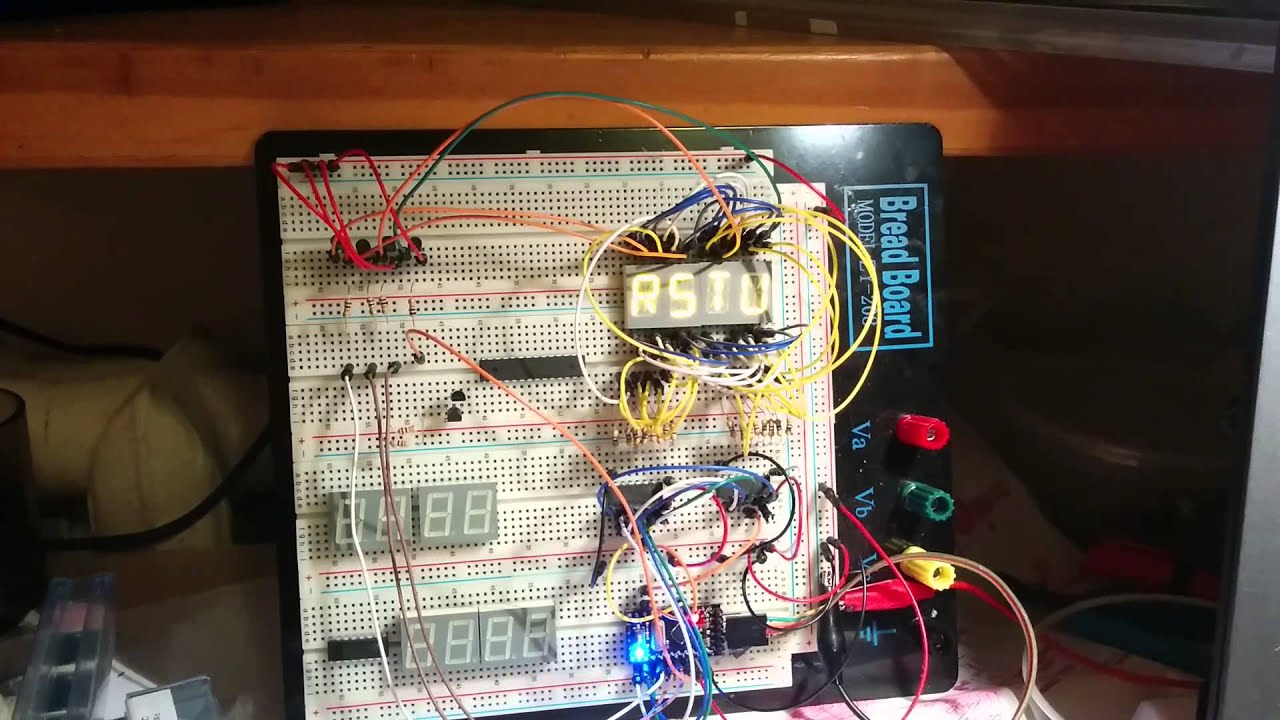 14 Segment Displays Test Youtube