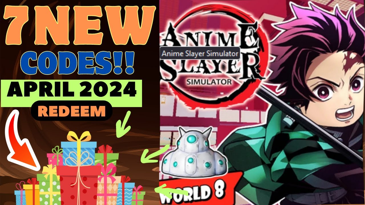 💥NEW CODES🌟 ANIME SLAYER SIMULATOR CODES - ROBLOX ANIME SLAYER ...