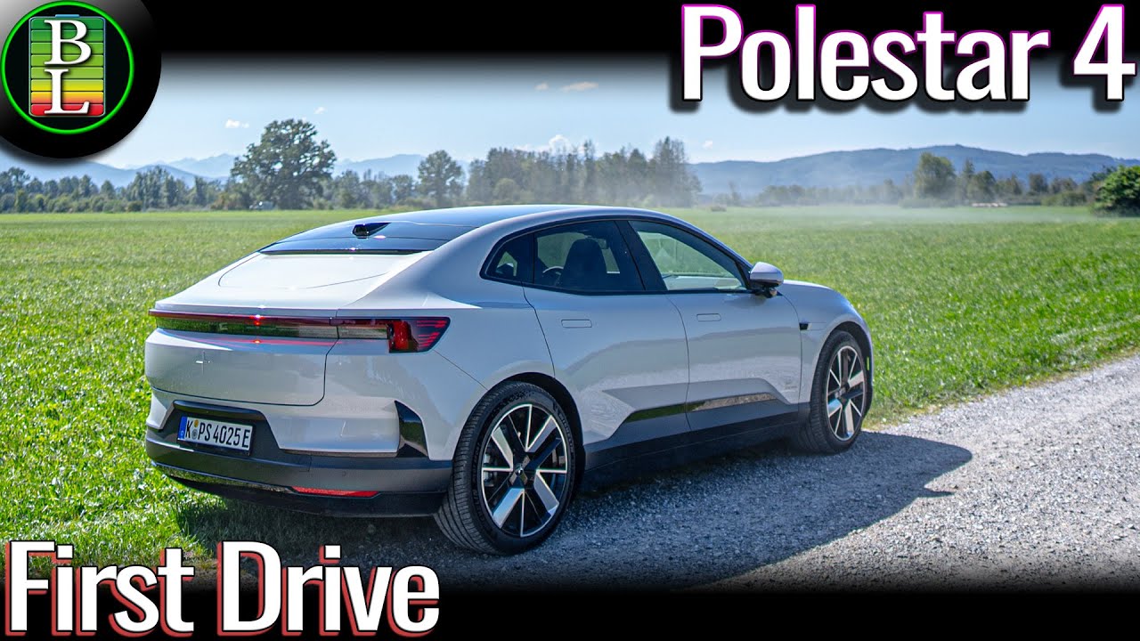 Polestar 4 - 100 kWh, 544hp - Drive, Space, Acceleration, Top Speed ...