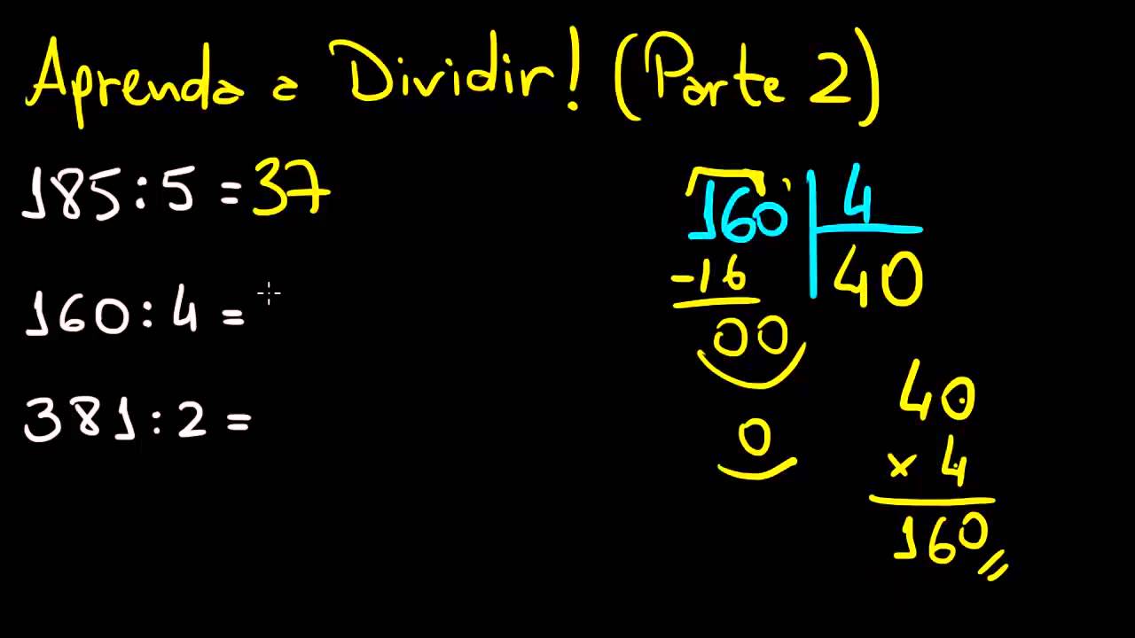 Aprenda a Dividir - Introdução à Divisão (Parte 2) | Matemática Rio ...