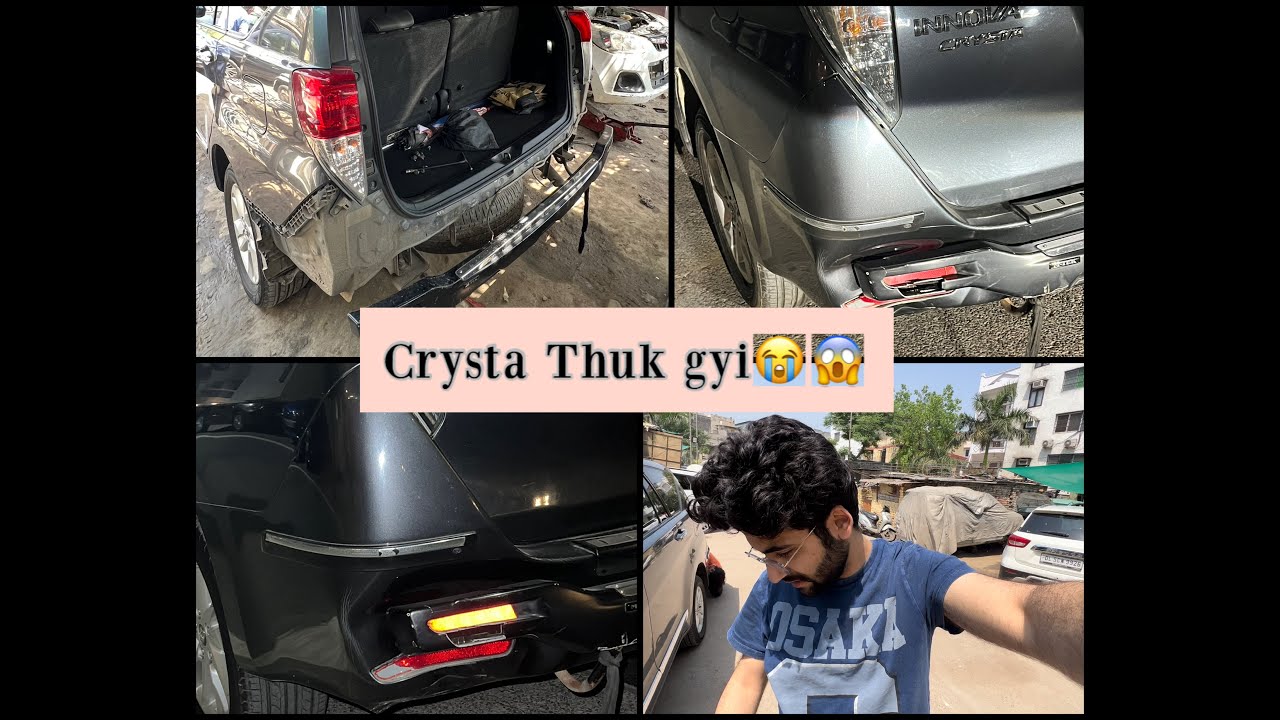 Innova Crysta's Accident😱 Kaise hua?! - YouTube