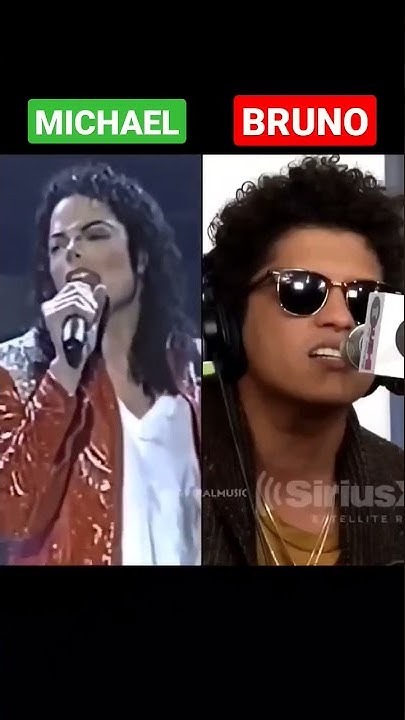 Michael Jackson vs Bruno Mars Acapella - Who's the better? - YouTube