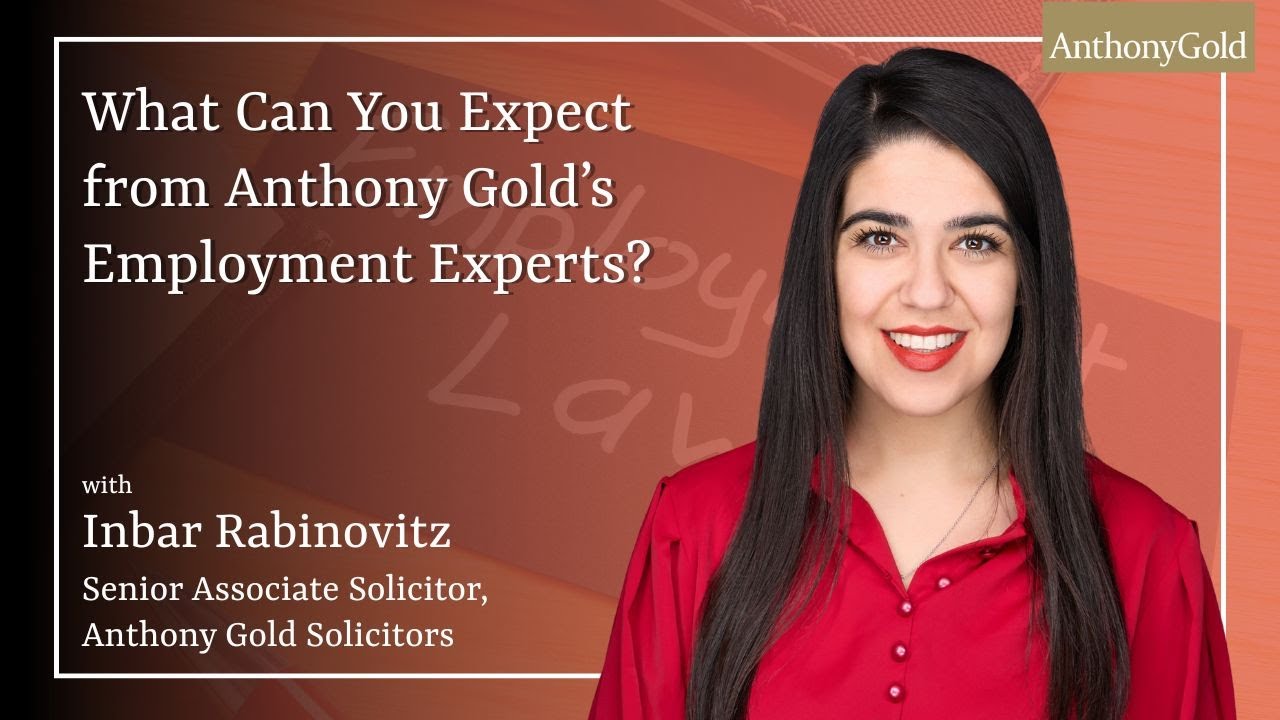 What Can you Expect from Anthony Gold's Employment Experts? - YouTube
