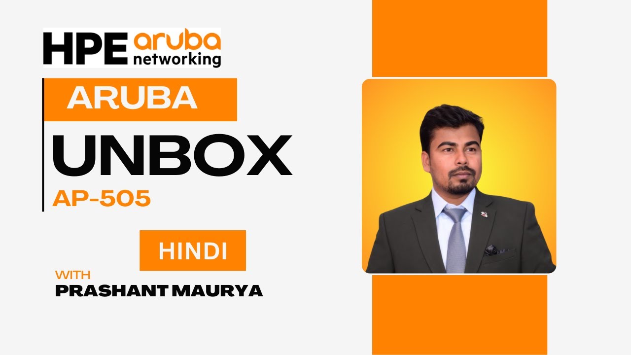 Aruba AP-505 Access Point Unboxing | Unboxing and Mounting the Aruba ap ...