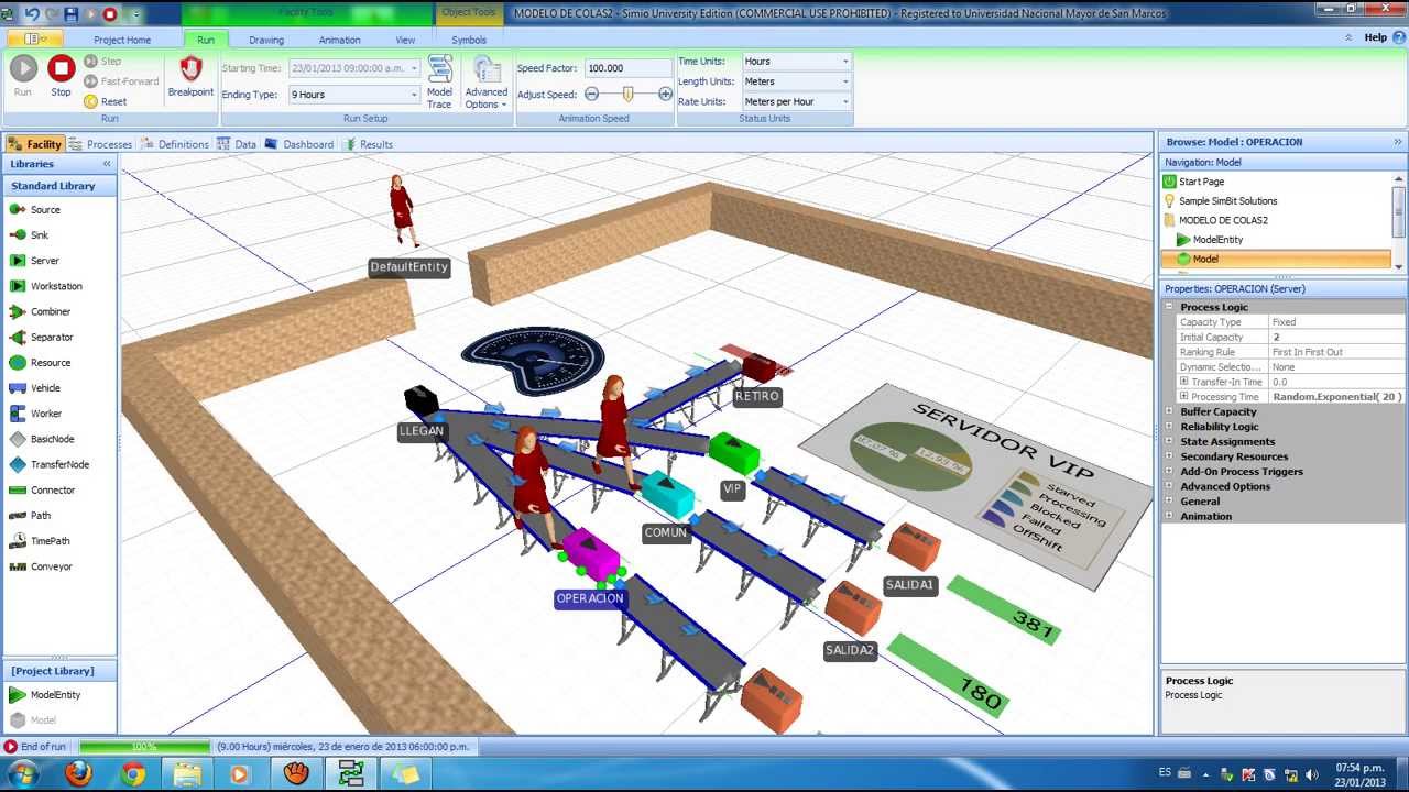 1° APUNTES DE CLASE DE SIMULACION CON SIMIO - YouTube