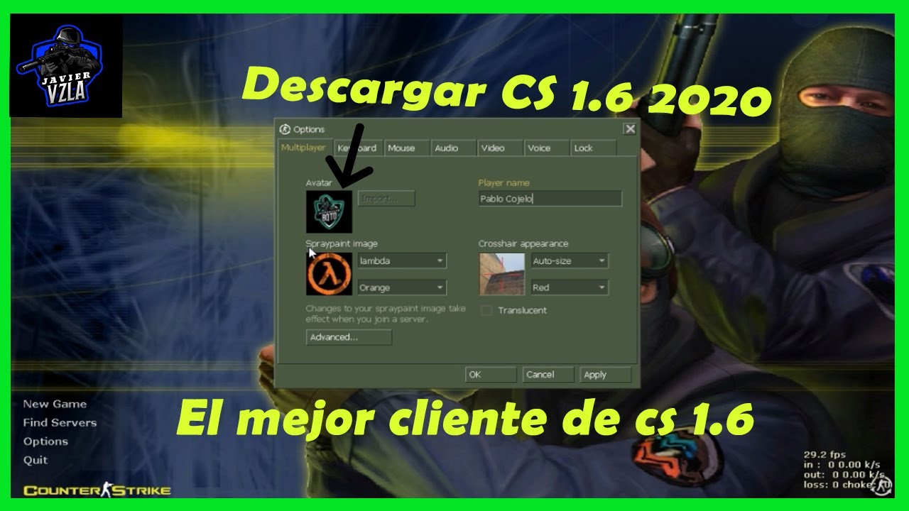 Descargar Counter Strike 1.6 2021 | No steam y steam | El Nuevo mejor ...