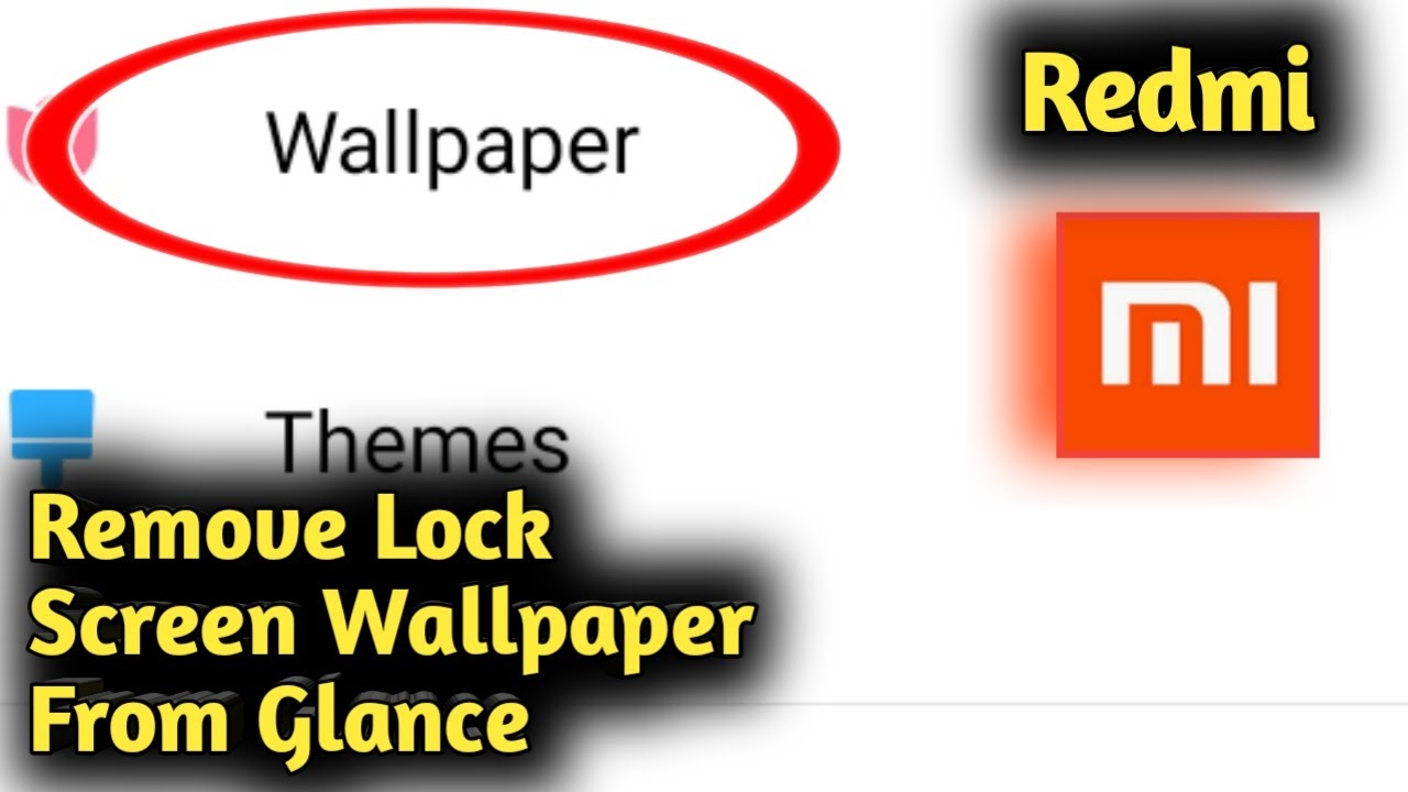 How To Remove Lock Screen Wallpaper From Glance In Redmi Phone YouTube how-to-remove-lock-screen-wallpaper-from-glance-in-redmi-phone-youtube