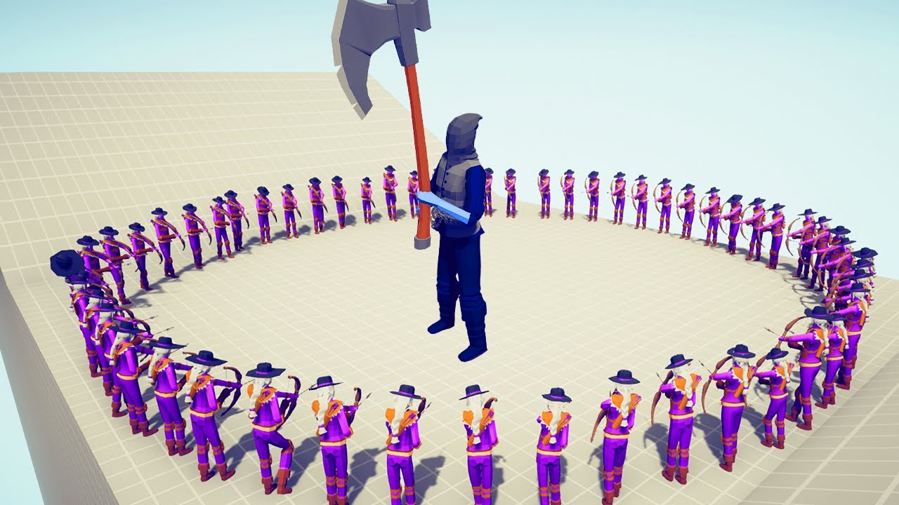 100X POACHER vs EVERY UNİT RİNG - Totally Accurate Battle Simulator ...