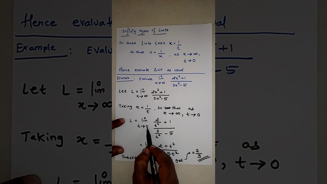 Limits (ENGINEERING MATHEMATICS) solved example-12 - YouTube
