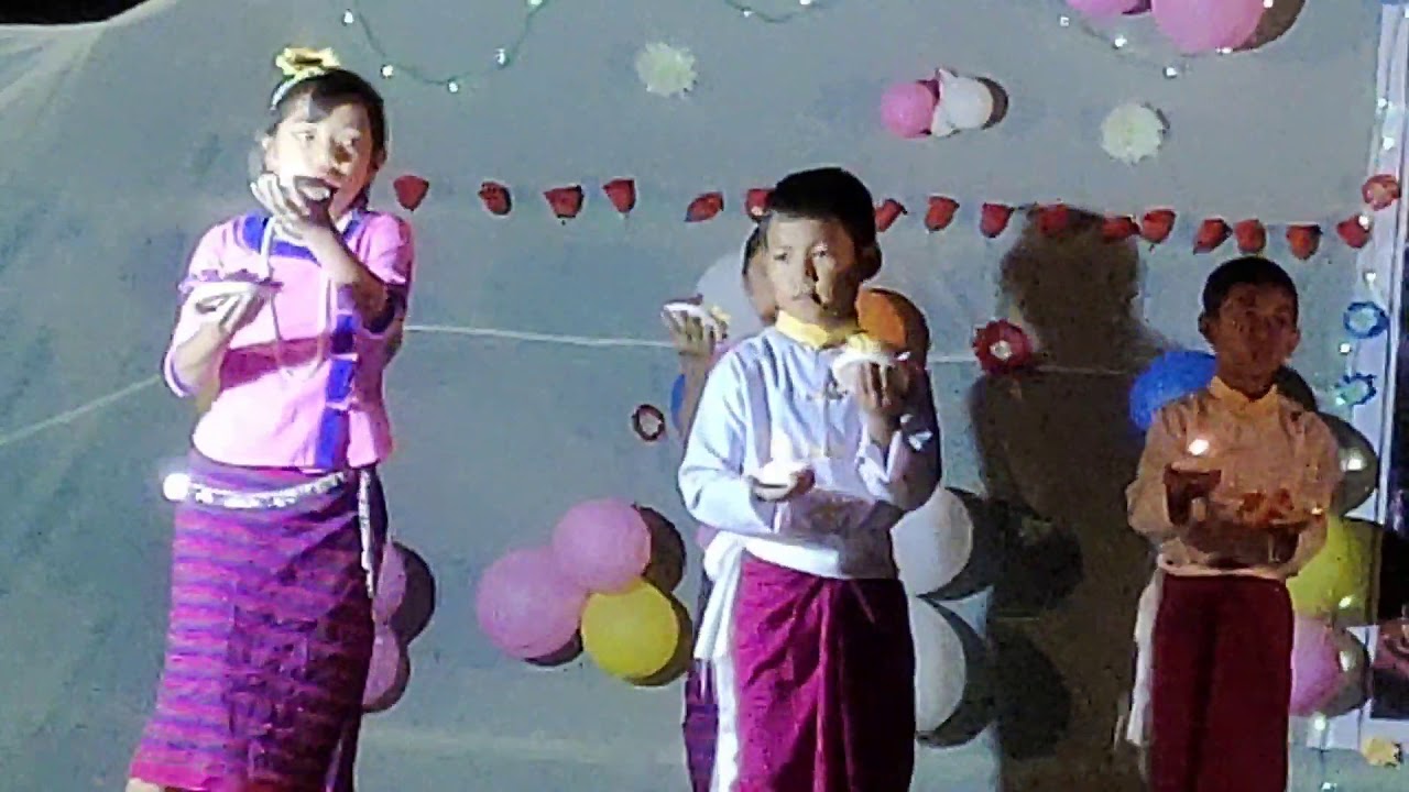 Mog dance performing by Mahamuni Ascent Academy students - YouTube