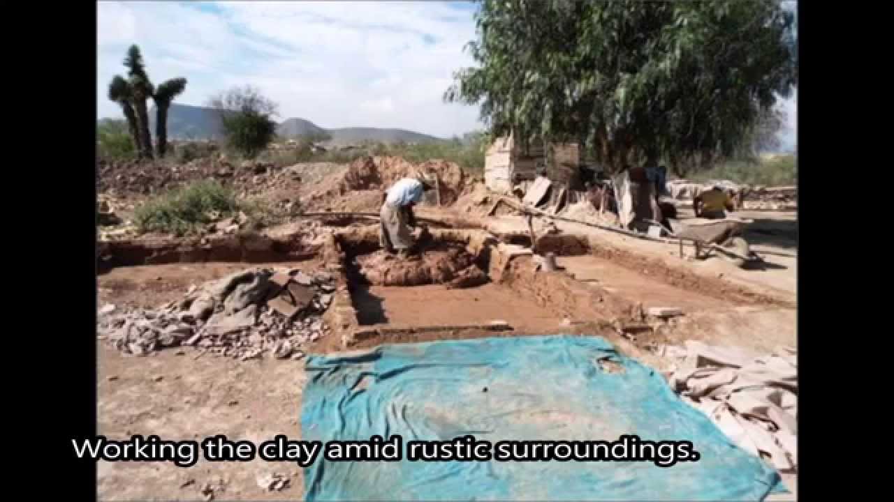 How is Mexican Saltillo Tile Made - Step-by-Step view of Terra Cotta ...