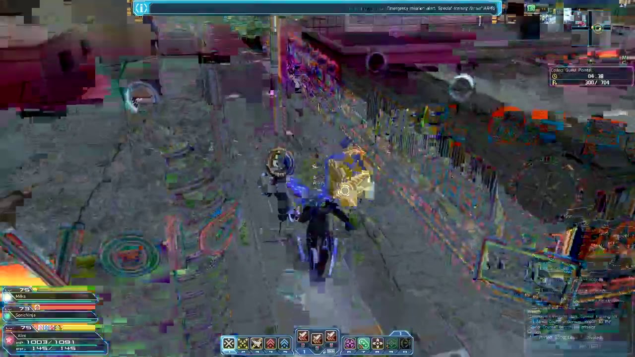 PSO2 (NA version): Virtual Planet Battle Training (Extremely Hard ...