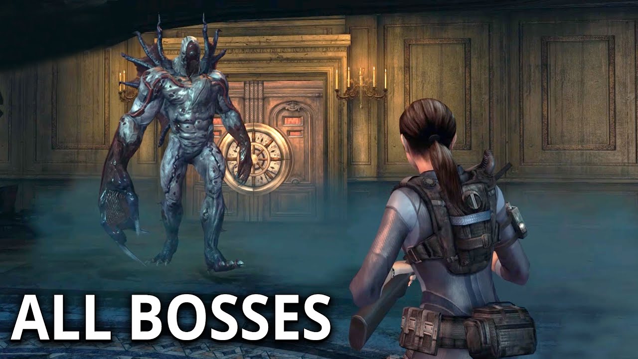 Resident Evil: Revelations - ALL BOSSES - YouTube