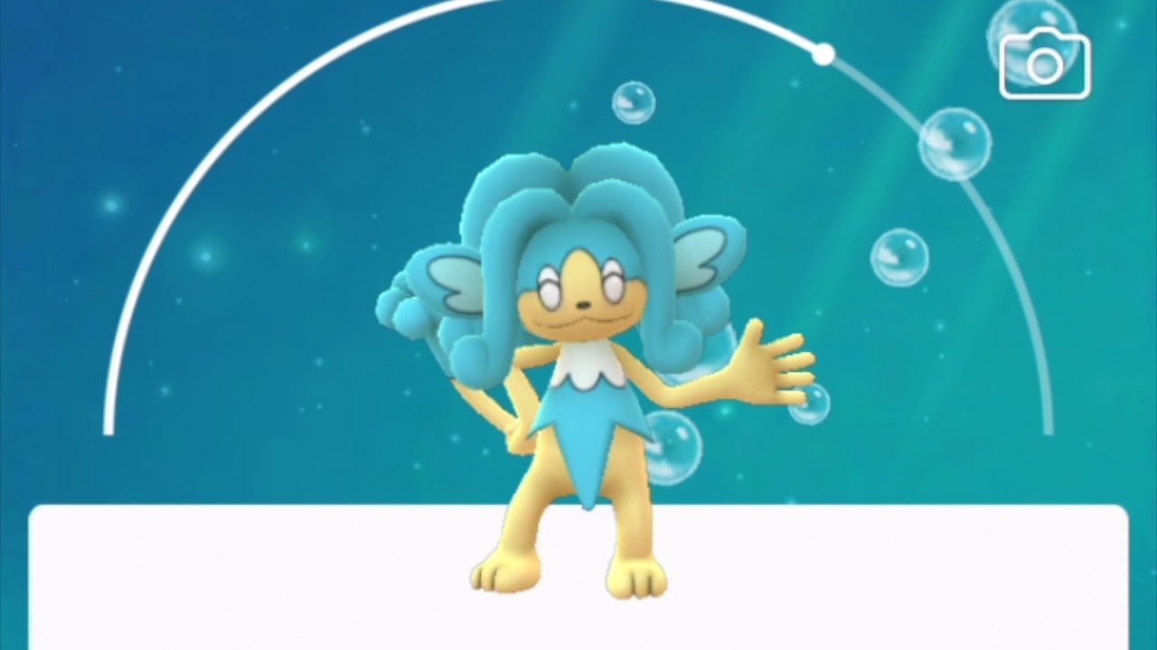 Pokemon GO Simipour Pokedex 360 Degree View - YouTube