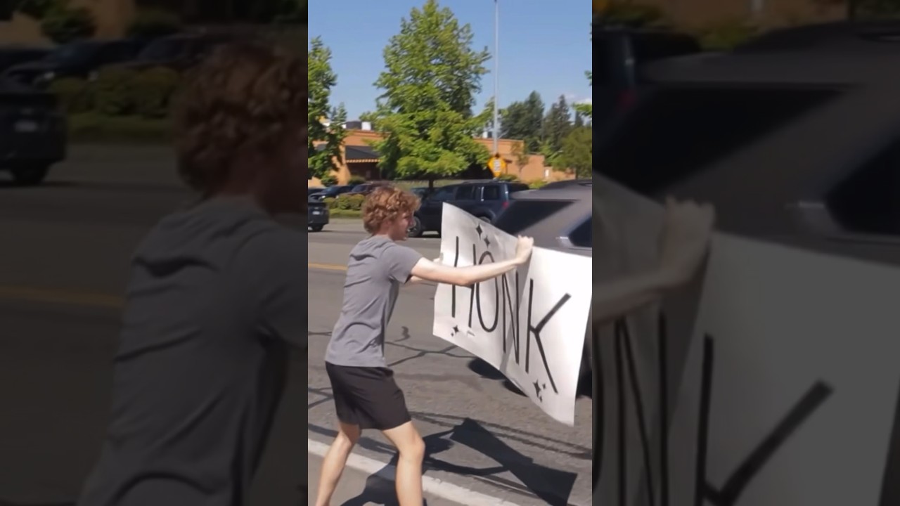 Running into traffic! #shorts - YouTube