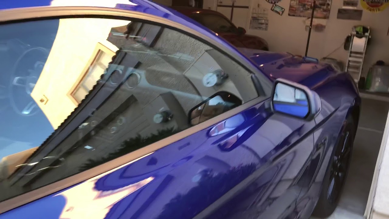 Mustang seat falling apart - YouTube