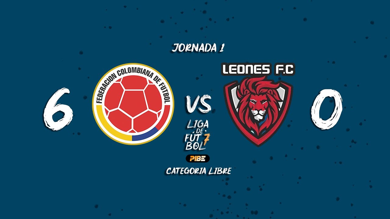 Colombia 6 • Leones 0 I Jornada 1 Ligas PIBE 🟠⚫️ 2023 Verano (Cat ...