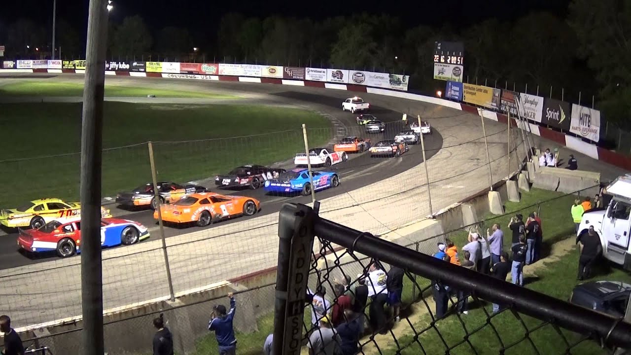columbus motor speedway lm feature part 1 5-2-2015 - YouTube