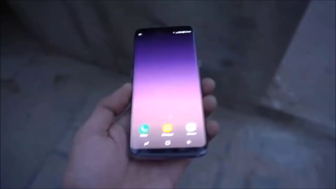 Drop test SAMSUNG GALAXY NOTE 8!! - YouTube