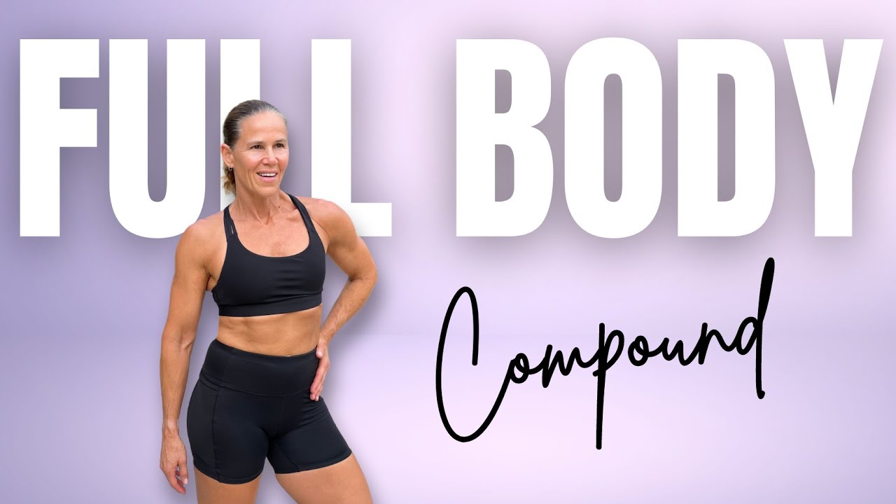 35 MIN FULL BODY COMPOUND WORKOUT | Strength Training & HIIT Finisher ...