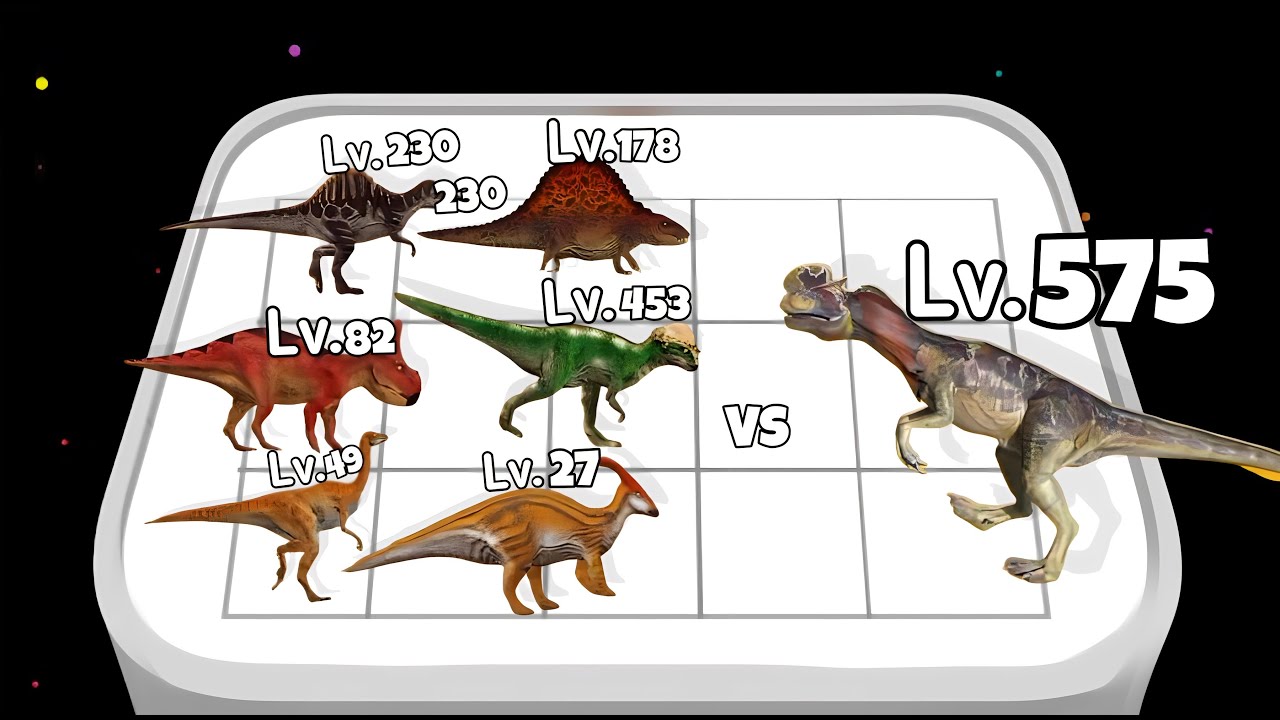 DINO EVOLUTION 3D : Merge Dinosaur ⭐ Merge Simulator Battles - YouTube