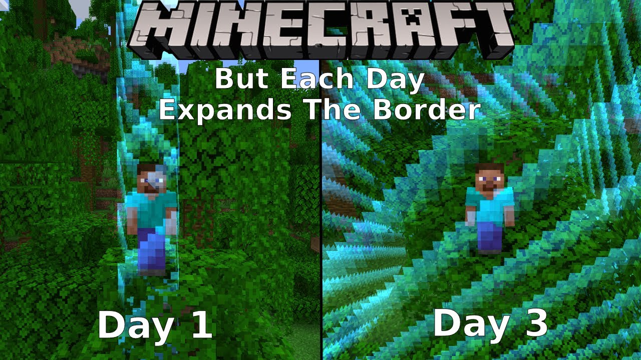 A Brand New challenge series! (Minecraft but every day expands the ...