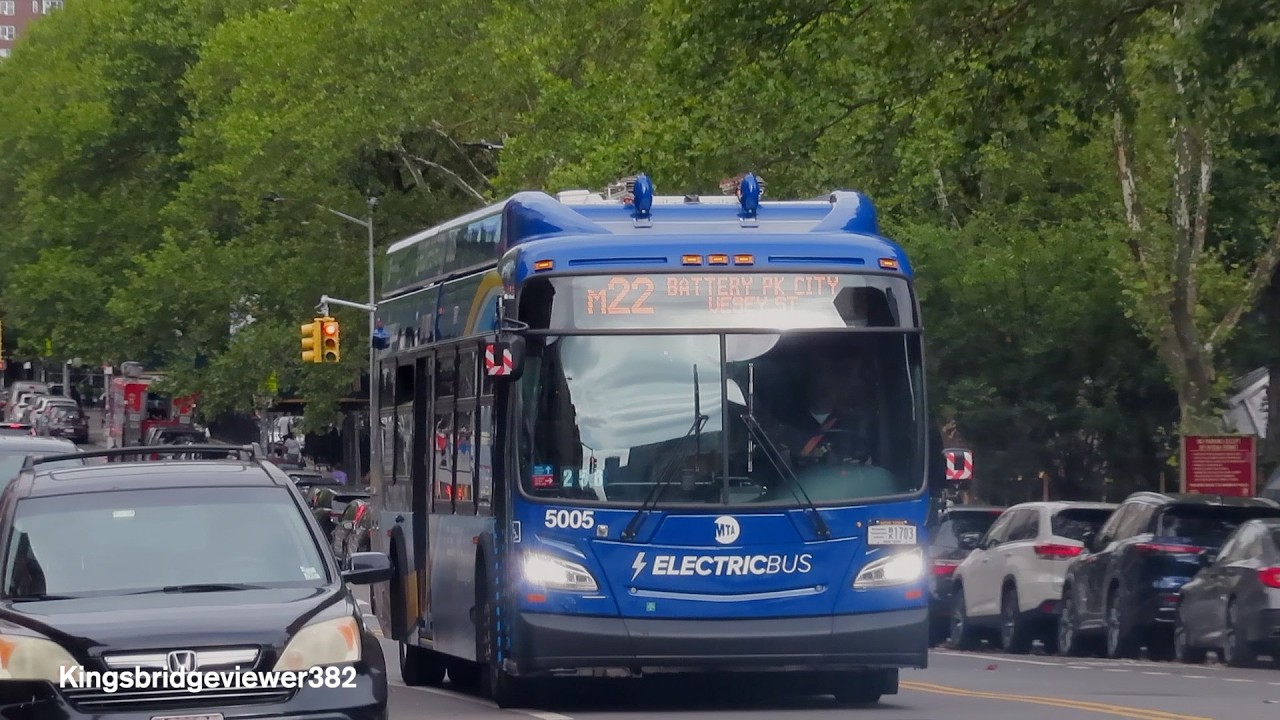 MTA New York City Bus: 2023 New Flyer XE40 Xcelsior CHARGE 5005 on the ...