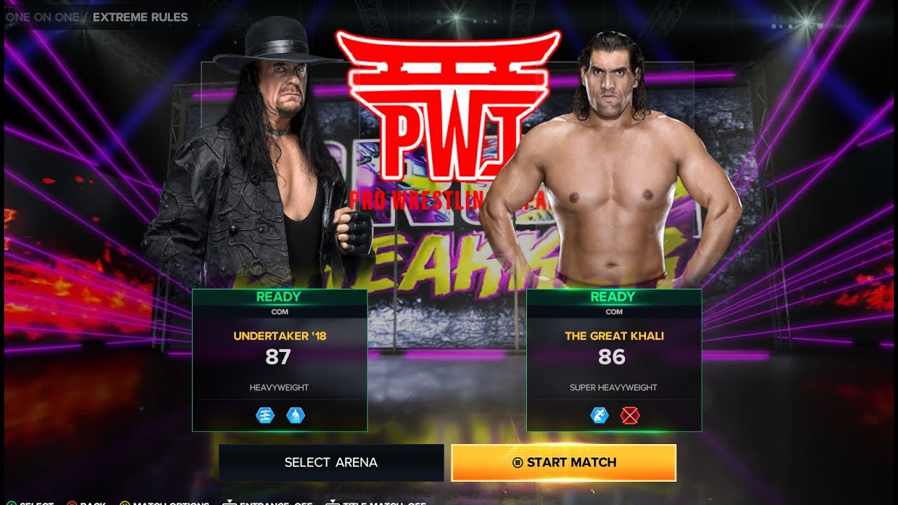 Random WWE Matches | WWE 2K23 | Zura Games | ZuraLive - YouTube