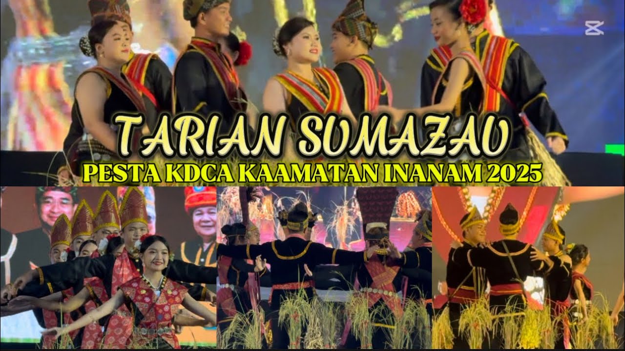 TARIAN SUMAZAU ETNIK KADAZAN DUSUN ⁉️ Malaysian Gawai Dayak Kaamatan ...