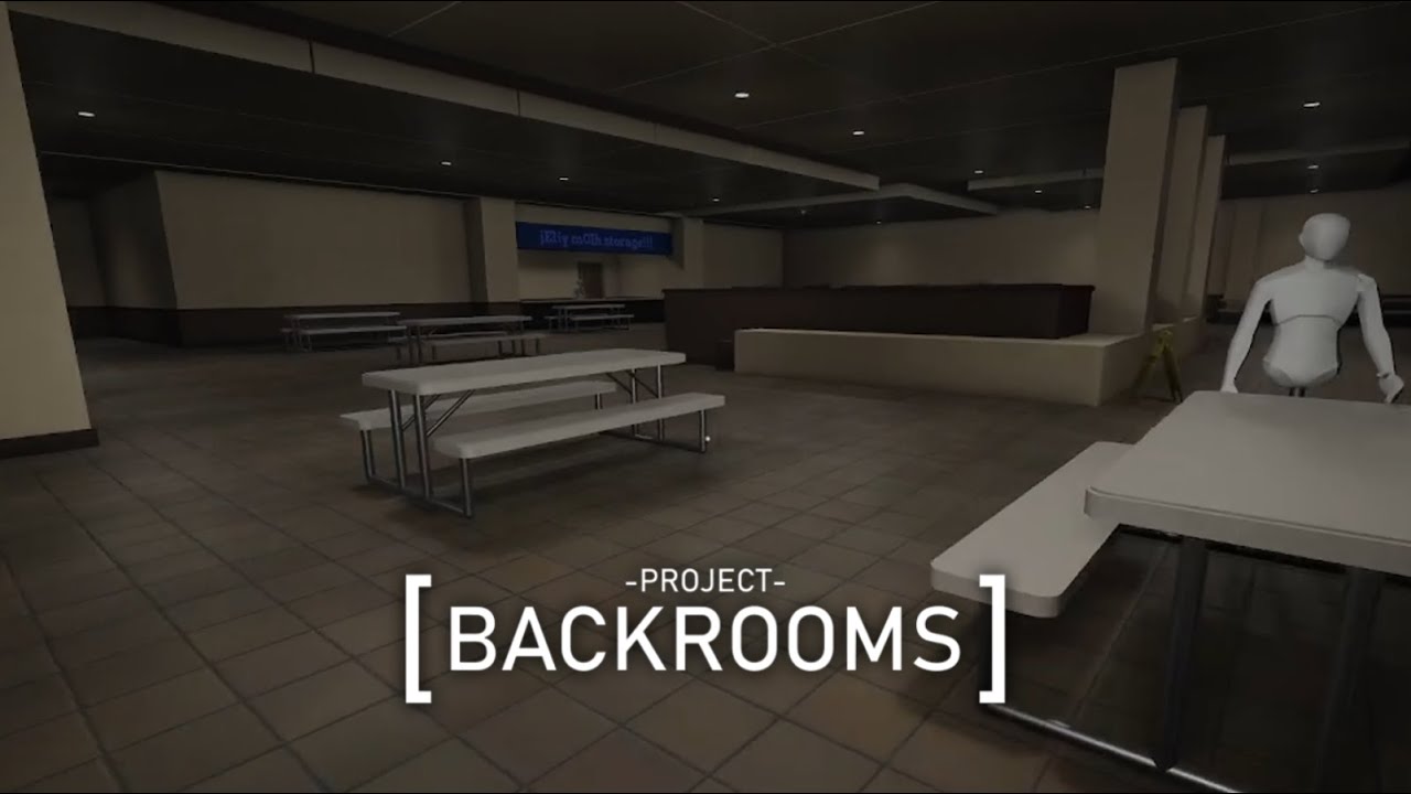 Project : Backrooms : level 6.1 : snack rooms - YouTube
