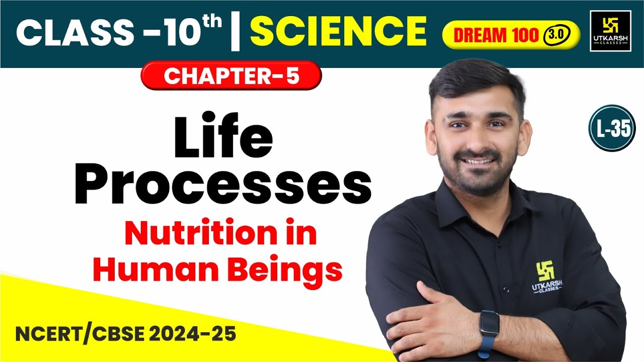 Class 10 Science Chapter 5 | Life Processes - Nutrition in Human Beings ...