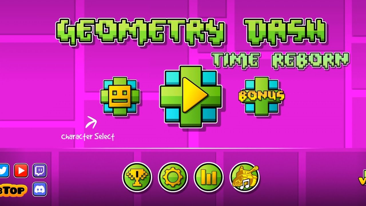 Geometry dash: time reborn - YouTube