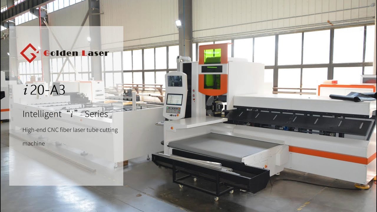 Semi-Automatic Chain feeding fiber laser Tube cutting machine i20-A3 ...