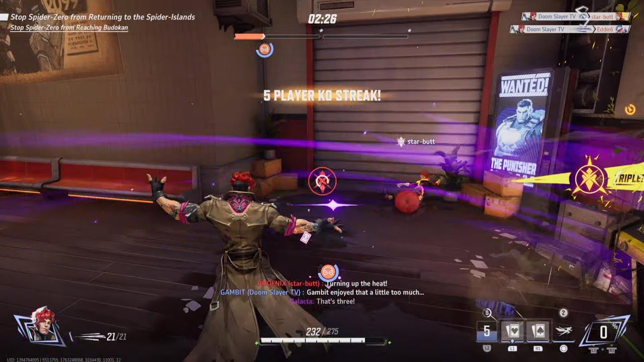 Royal Flush Achievement As Gambit, Land 3 KOs With a Single Use of ...
