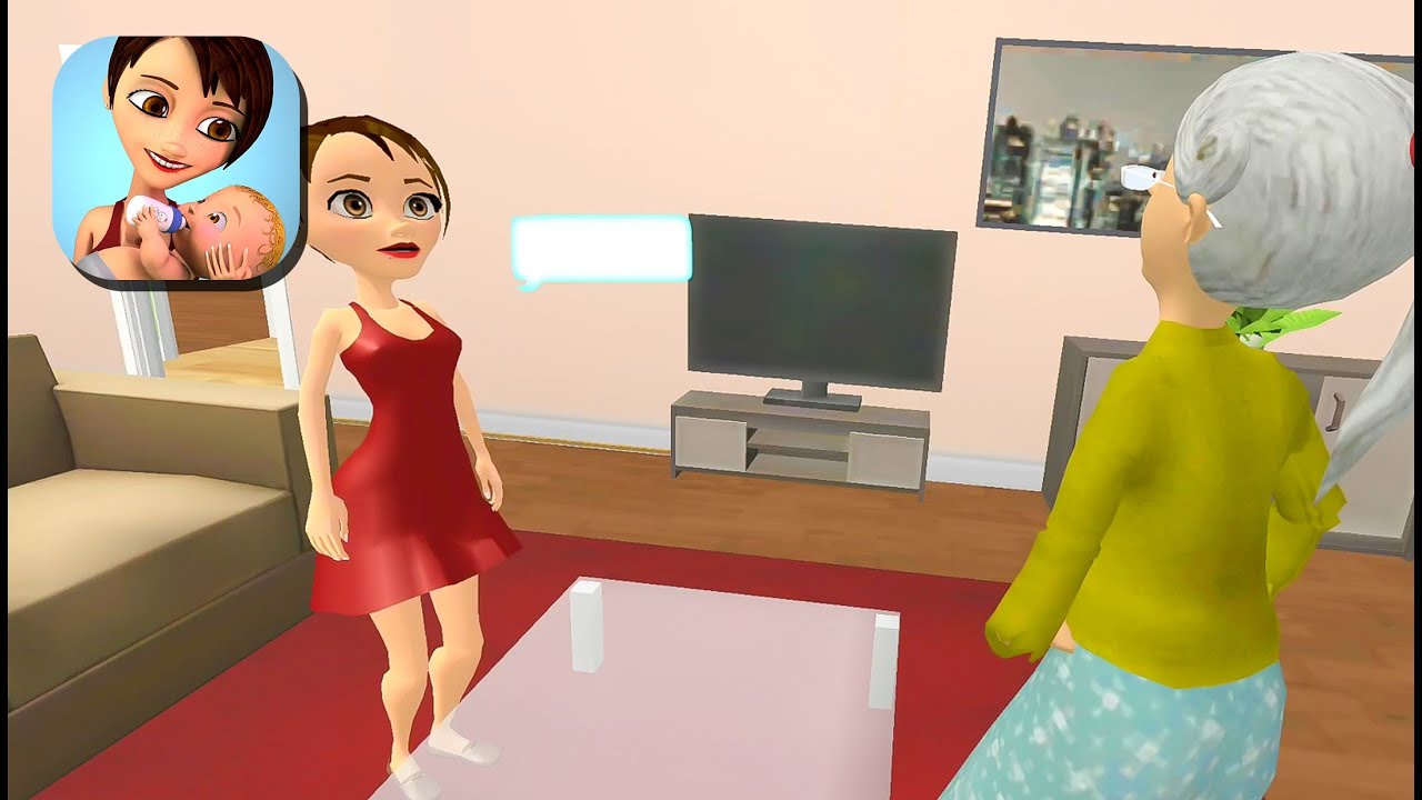 Mother Life Simulator Game #19 | Help Mom Arrange the Stuff - YouTube