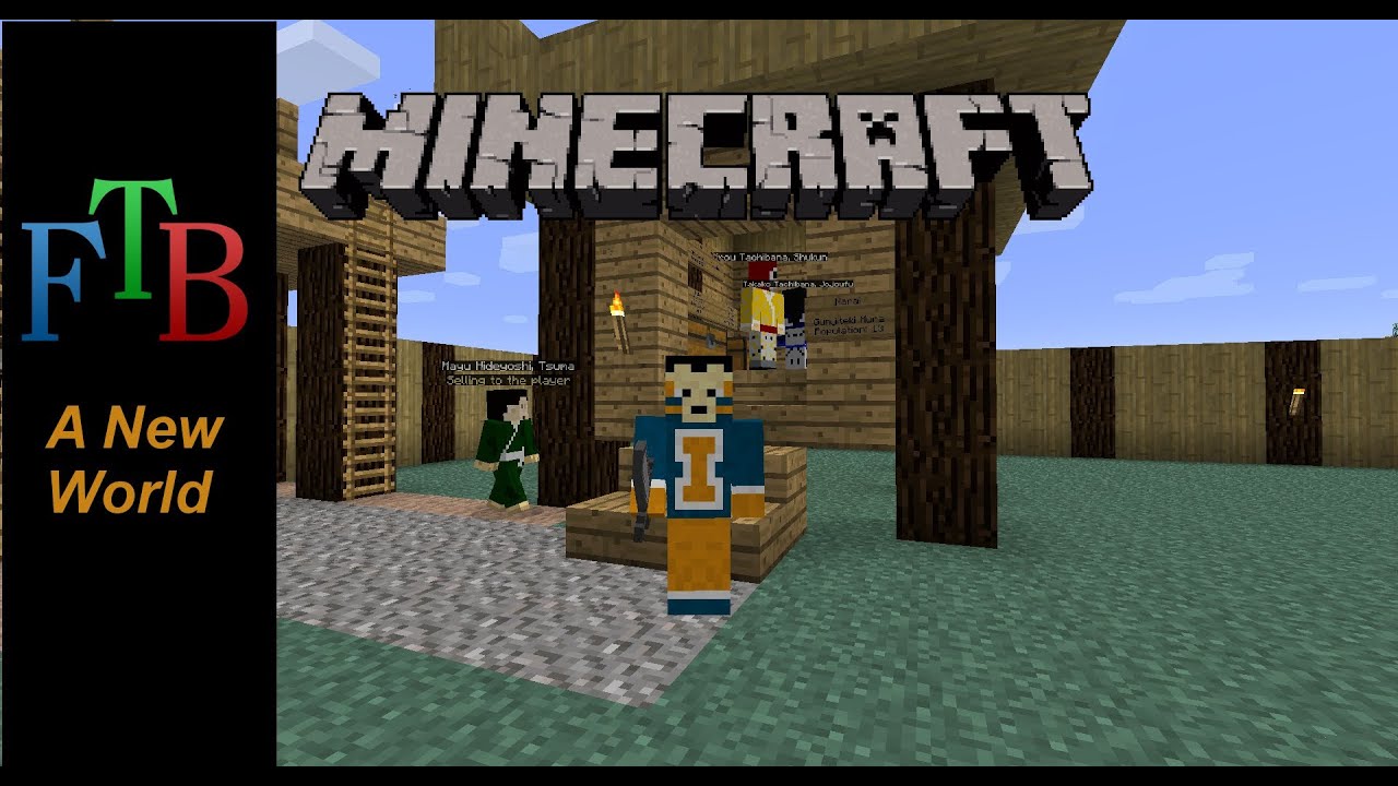 Minecraft Let's Play FTB A New World Season 1 Episode 21 Seared Bricks ...