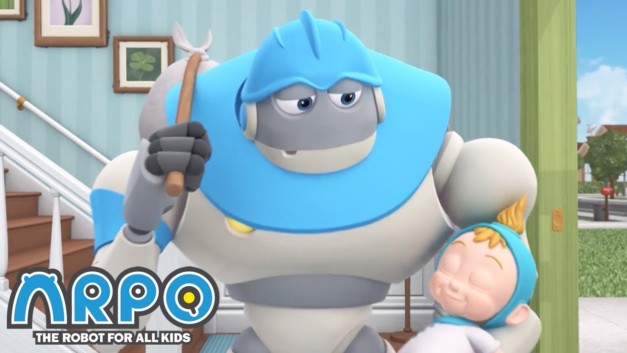 Arpo the Robot | Arpo is Fired! | FULL EPISODE | Funny Cartoons for ...