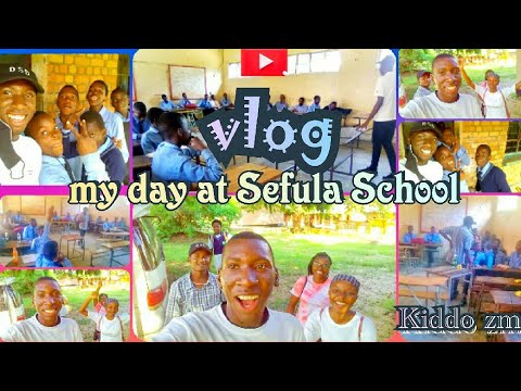 Vlog | my day at Sefula school | kiddo zm - YouTube