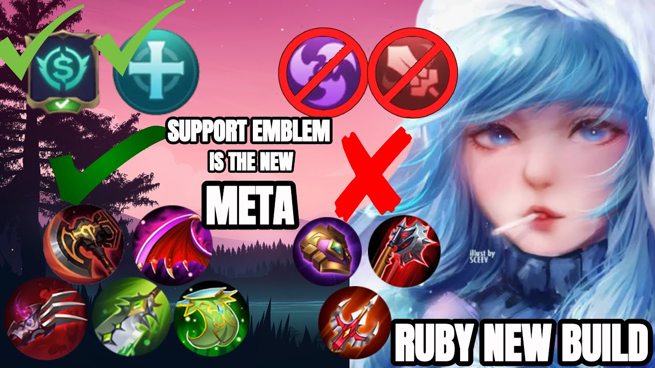 Ruby New Build ~ Support Emblem is the New META ~ Avarice Gold Hacks ...