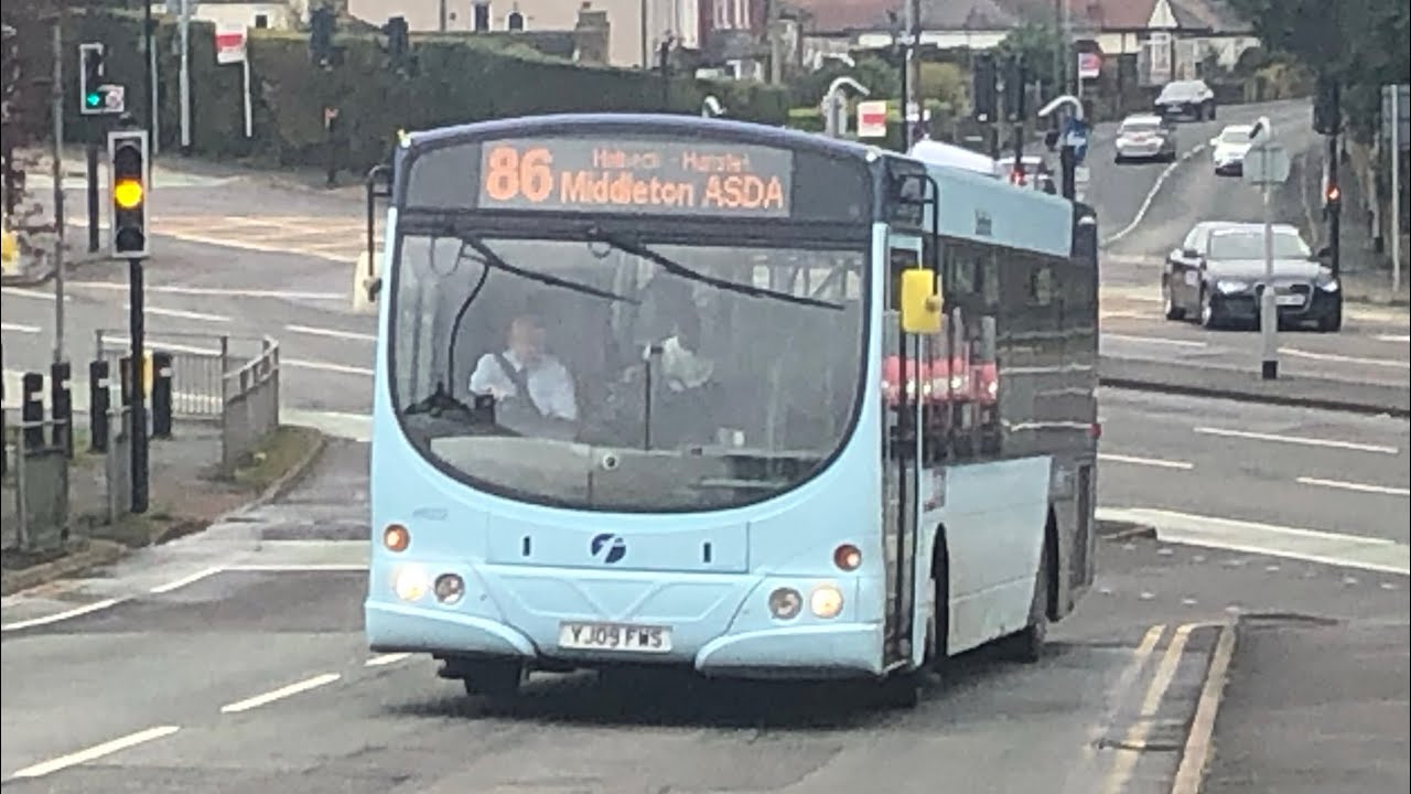 *on loan to first Leeds* first Bradford Volvo B7RLE Wright eclipse ...