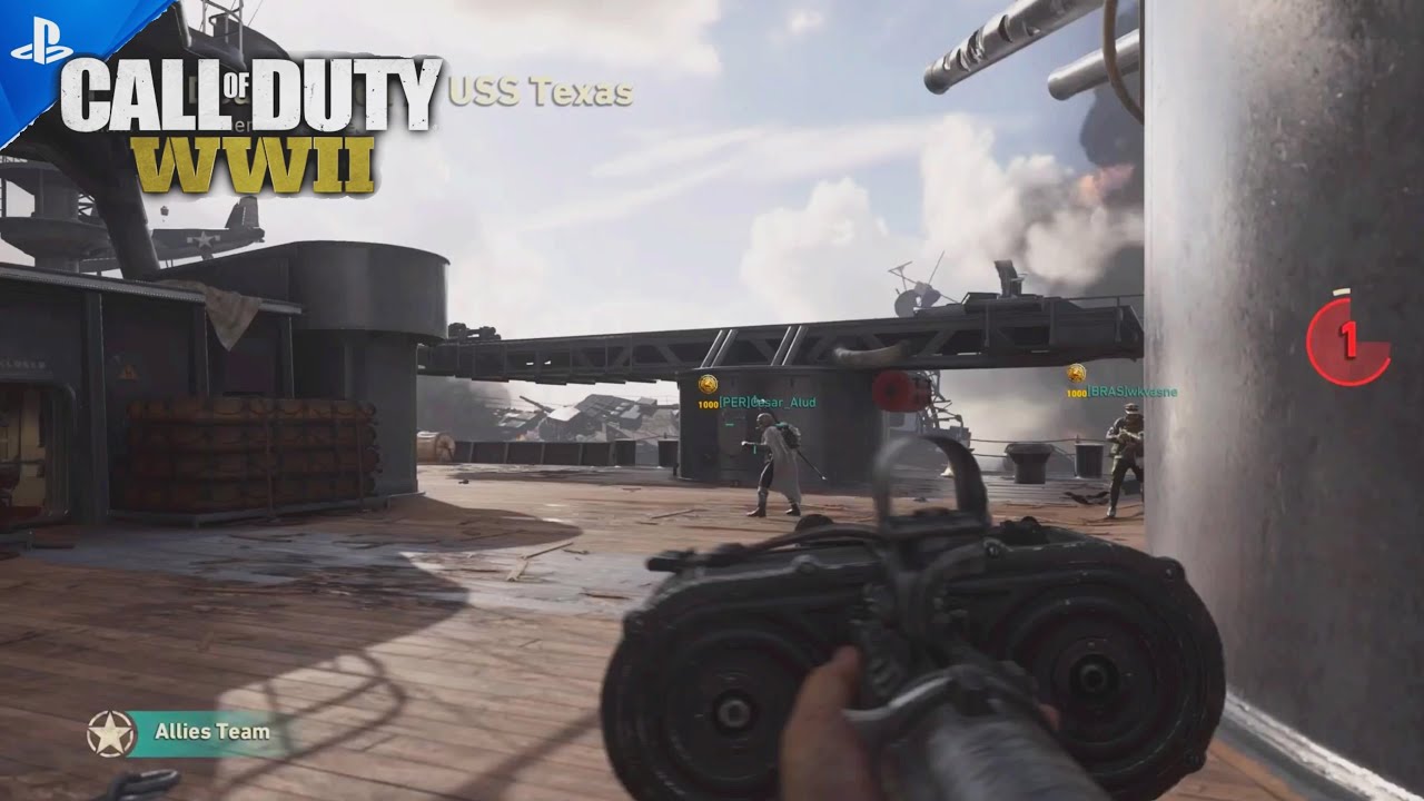 Call of Duty WW2 : Multiplayer Team Deathmatch Gameplay (1080p60FPS ...