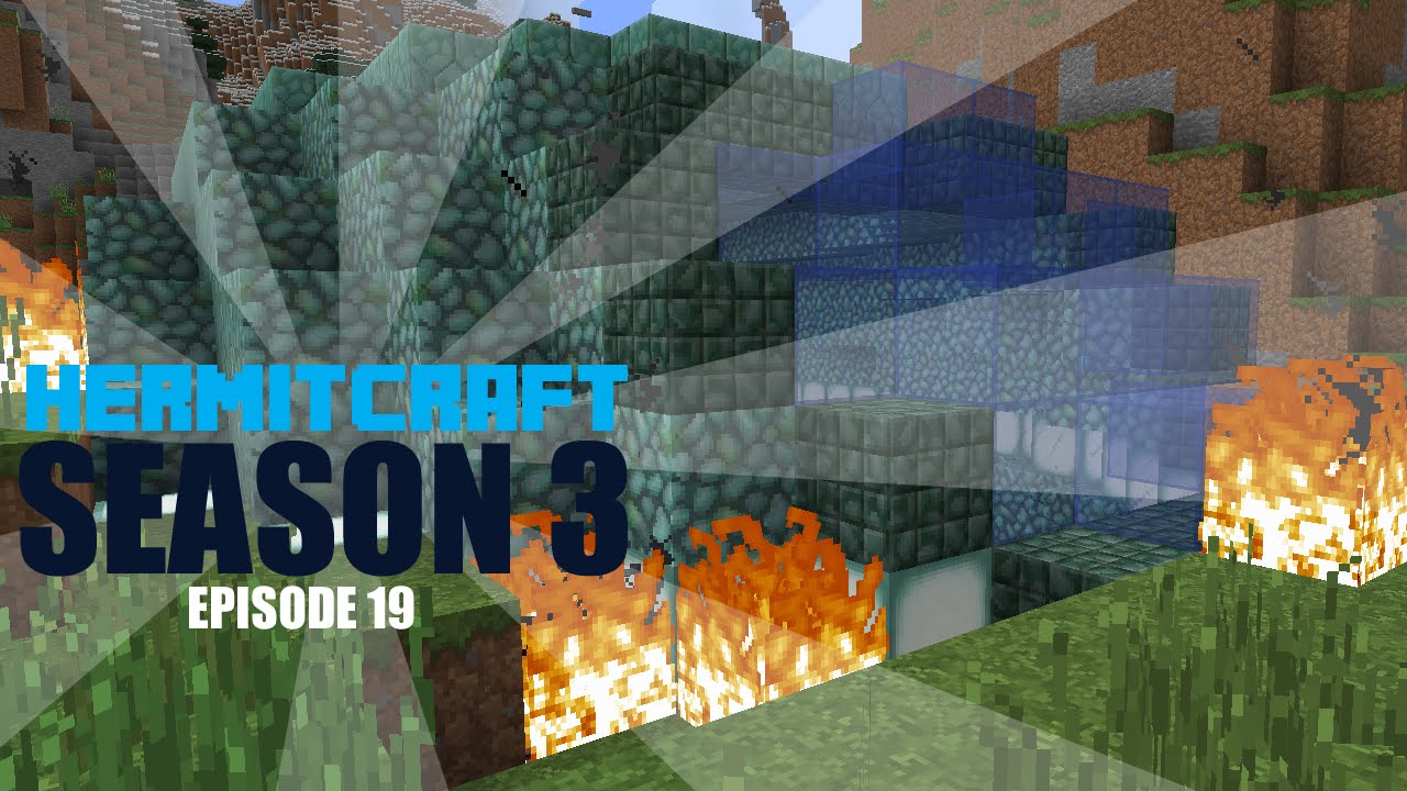 Minecraft: Hermitcraft Season 3 - 19 - Crashed Alien Ship - YouTube