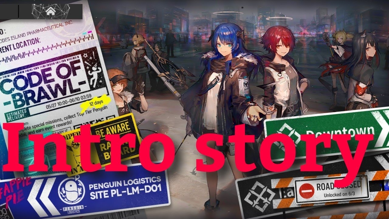 Arknights Intro code of brawl - YouTube