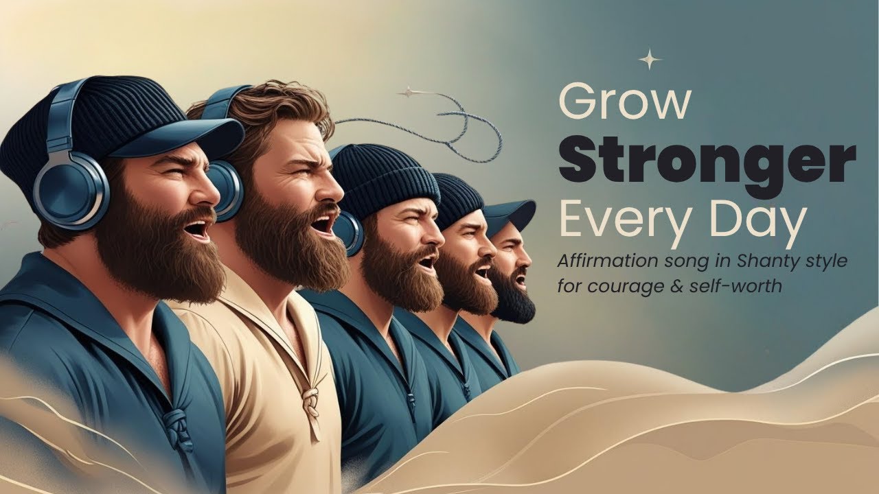 I grow stronger every day 🌊 | Powerful affirmation song in Sea Shanty ...