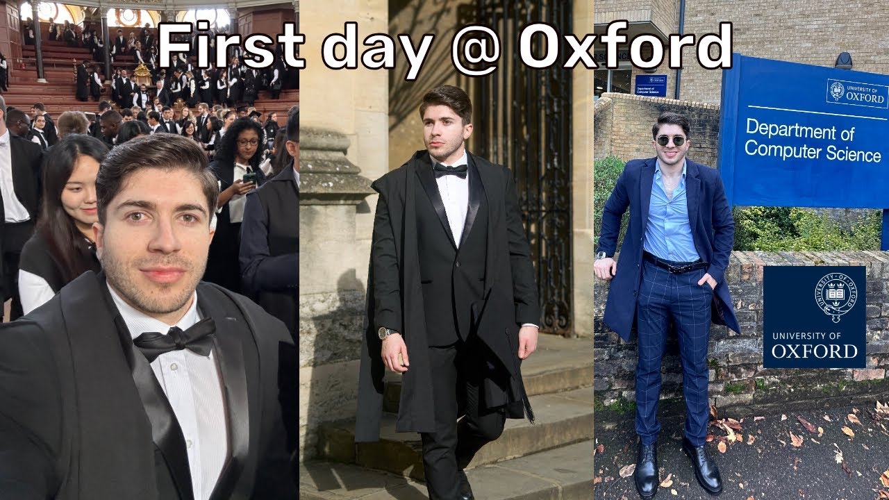 First day as a Computer Science student at the University of Oxford ...